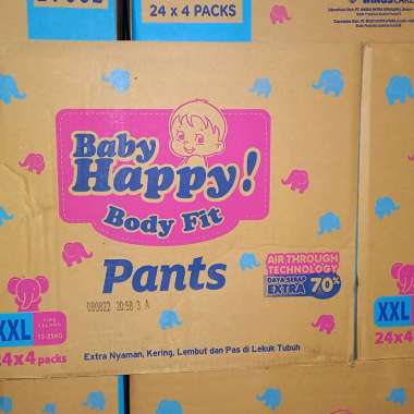Jual Baby Happy Pants Xxl 1 Dus Termurah - Harga Grosir Terupdate Hari ...