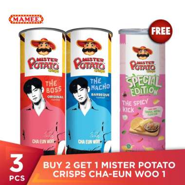 Promo Mister Potato x Cha Eun-Woo Special Box Set di Seller Mamee ...