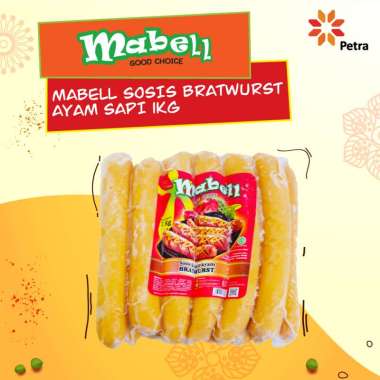 Jual Mabell Sosis Sapi Ayam Bratwurst 1 Kg Termurah - Harga Grosir ...