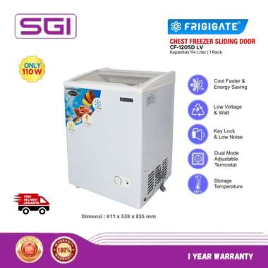 Jual Chest Freezer Frigigate Kaca Original, Murah & Diskon April 2023 ...