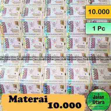 Jual Materai 10000 Kantor Pos Original Murah - Harga Diskon Januari ...