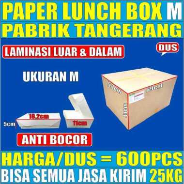 Jual Paper Lunch Box M Putih Original Murah - Harga Diskon Desember ...