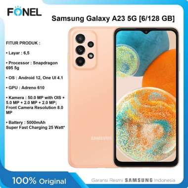 Jual Handphone Samsung Galaxy A23 4 G 6 128 Gb A23 6 Gb 128 Gb Garansi Resmi Original, Murah ...