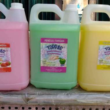 Sabun Cuci Tangan 5 Liter Toppas Lengkap Harga Terbaru Januari 2023 ...