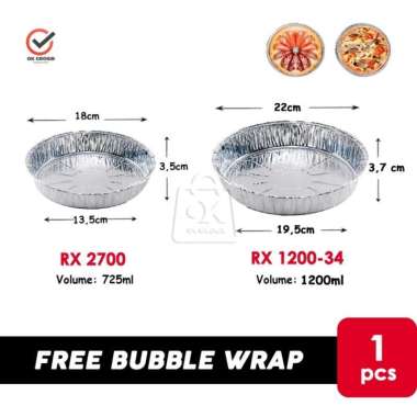 Jual Aluminium Foil Tray Bulat Original Murah - Harga Diskon Januari ...
