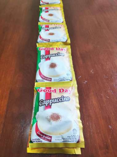 Jual Good Day Cappuccino 1 Renteng Termurah - Harga Grosir Terupdate ...