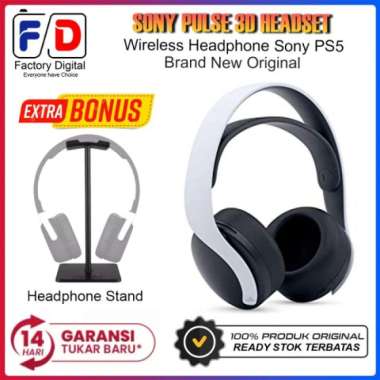 Jual Sony Playstation 5 Wireless Headset Original Harga Termurah Maret ...