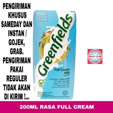 Jual Susu Uht Greenfields 200 Ml Coklat 1 Dus Termurah - Harga Grosir Terupdate Hari Ini | Blibli