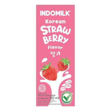 Susu Indomilk Korean Strawberry 100% Asli Indonesia Juli 2023 | Blibli
