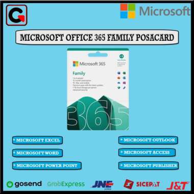 Jual Microsoft Office 365 Family Esd Original Murah - Harga Diskon Mei ...