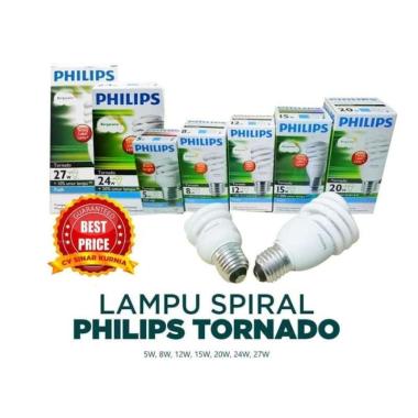 Jual Lampu Philips Tornado 15 Watt Original Murah - Harga Diskon April 2023 | Blibli.com