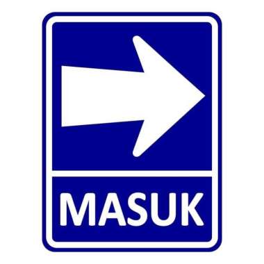 Jual Rambu Petunjuk Arah Masuk Original Harga Termurah Januari 2024 ...