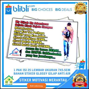 Jual Stiker Tempelan Kata Kata Motivasi Original Murah - Harga Diskon ...