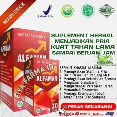 Alfaman Obat Kuat Pria Lengkap Harga Terbaru November 2023 | Blibli