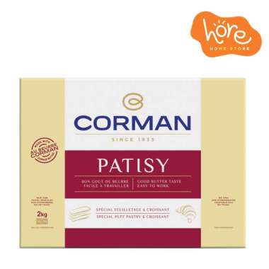 Jual Corman Extra Dairy Butter Sheet fat 82% uk. 2 KG (Kemasan Asli) di ...