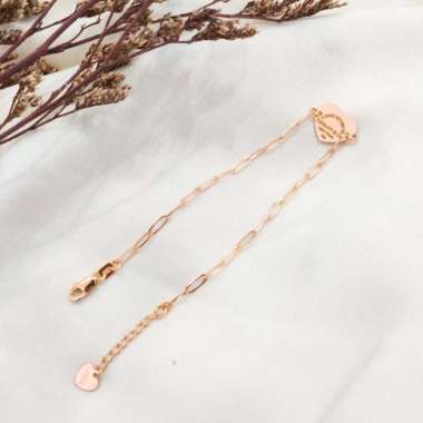 Jual Gelang Emas Model Paper Clip Kadar 700 Model Terbaru Asli - Harga ...