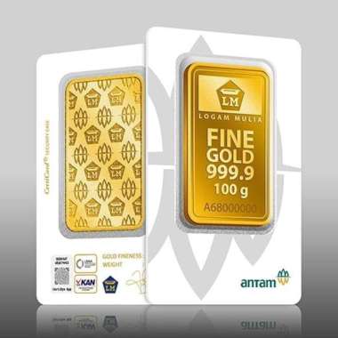 Jual Emas Antam Logam Mulia 10 Gram Tahun 2020 Model Terbaru Asli ...