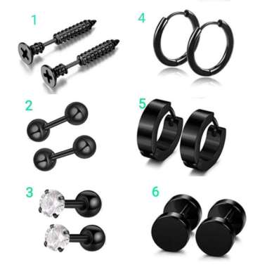 Jual Anting Cowok Tindik Model Terbaru - Harga Promo November 2022 | Blibli