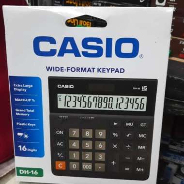 Jual Kalkulator 16 Digit Casio Original Murah - Harga Diskon Maret 2023 ...