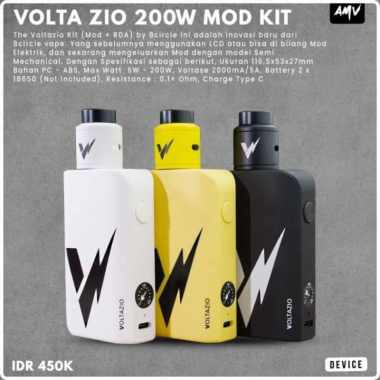 Jual Vapee Mod Volta 200 W Original, Murah & Diskon Mei 2023 | Blibli