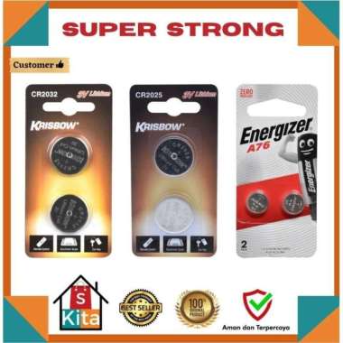 Jual Battery Cr2032 Krisbow Original Murah - Harga Diskon Agustus 2023 ...