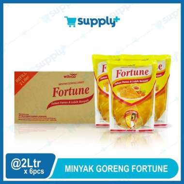 Promo Minyak Goreng Fortune 1 Liter Isi 12 Pouch Per Karton Diskon 3% ...