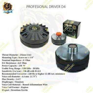 Jual Driver Tweeter Bma D4 Terbaik Februari 2023 - Harga Murah & Gratis ...