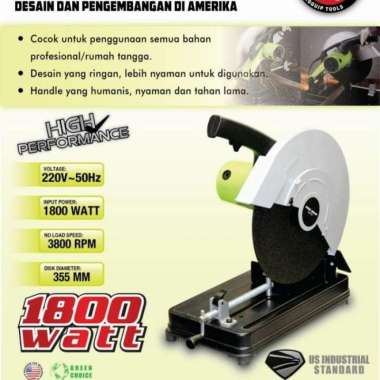 Jual Mesin Gerinda Duduk Potong 14 Inch Original Murah - Harga Diskon ...