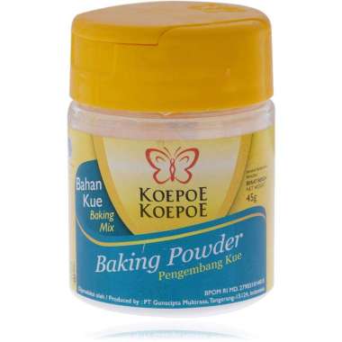 Jual Baking Powder Koepoe Koepoe Kupu Pengembang Kue 45 Gr - 1 Dus 72 ...