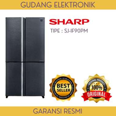 Jual Kulkas Sharp Side To Side Door Original, Murah & Diskon Januari ...