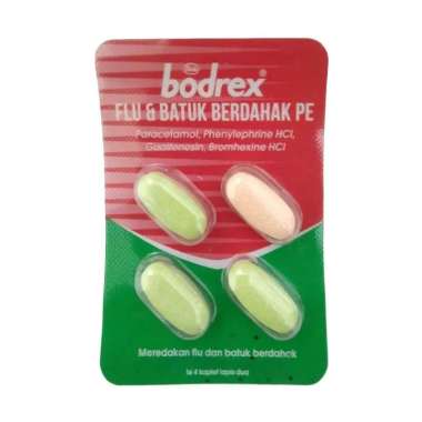 Jual BODREX Migra Obat Sakit kepala [4 Kaplet] di Seller MOSE Mart ID ...