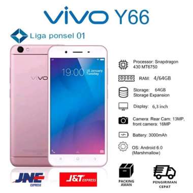 Vivo Y66 - Harga dan Spesifikasi Terbaru November 2023