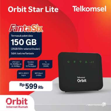 Jual Telkomsel Orbit Star A1 Modem 4G WiFi High Speed Bonus Data di ...
