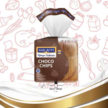 Jual Sariroti Choco Chips Termurah - Harga Grosir Terupdate Hari Ini ...