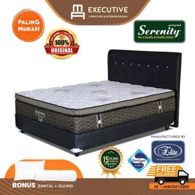 Jual Spring Bed Full Set 180 X200 Serenity Original Murah - Harga ...