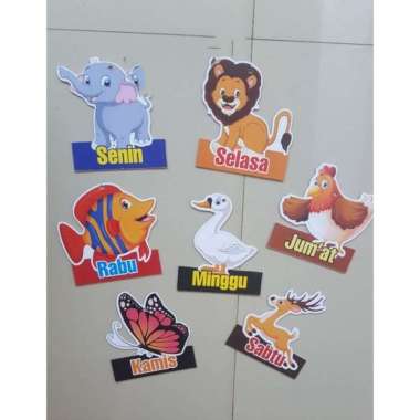 Jual Hiasan Dinding Kelas Nama Hari Original Murah - Harga Diskon April 2023 | Blibli.com