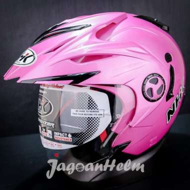 Jual Helm Pink Nhk Double Visor Terbaru Dengan Harga Termurah Di 2022 ...