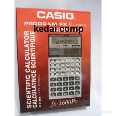 Jual Kalkulator Scientific Casio Fx 3600 Original Murah - Harga Diskon ...