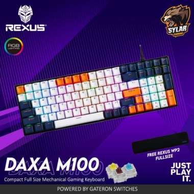 Jual Keyboard Mechanical Daxa M100 Pro Original Murah - Harga Diskon ...