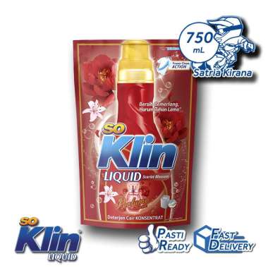 Jual So Klin Liquid Scarlett Blossom Sachet Termurah - Harga Grosir ...