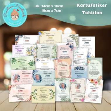 Jual Stiker Mengenang 40 Hari Wafat Original Murah - Harga Diskon ...