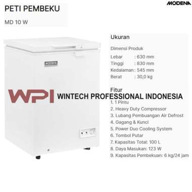 Jual Freezer Box Modena 100 Liter Original, Murah & Diskon Juli 2023 ...