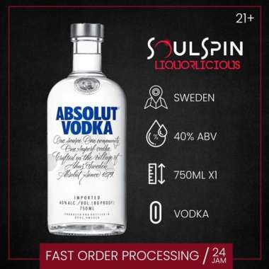 Jual Absolut Blue Vodka 750 Ml Termurah - Harga Grosir Terupdate Hari ...