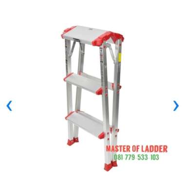 Jual Tangga Lipat 3 Step Alumunium Original Murah - Harga Diskon Maret ...