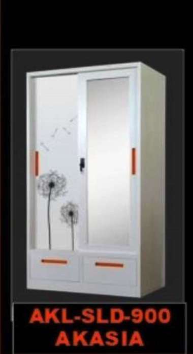 Jual Lemari Pakaian Sliding 2 Pintu Minimalis Besi Original Murah - Harga Diskon Juli 2023 ...