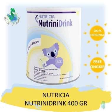 Jual Nutrini Drink Powder Vanila 400 G Termurah - Harga Grosir ...