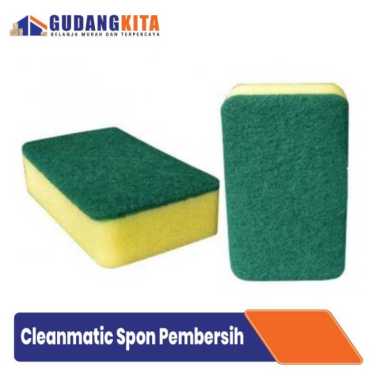 Jual Spons Cuci Piring Cleanmatic Original Murah - Harga Diskon Juni ...