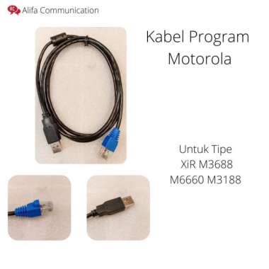 Jual Kabel Program Usb Motorola Xir M3688 Original Murah - Harga Diskon ...