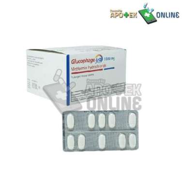 Glucophage Xr 1000 Mg 10 Tablet Lengkap Harga Terbaru April 2023 | Blibli