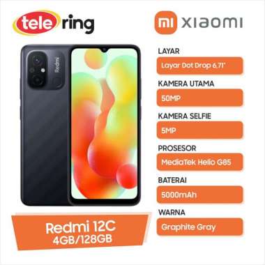 Jual Hp Xiaomi C12 128 Spesifikasi Original, Murah & Diskon Harga ...